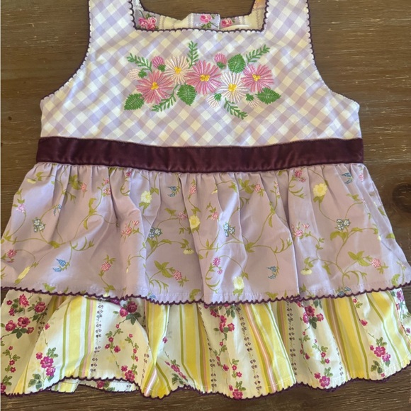 Matilda Jane | Shirts & Tops | Matilda Jane Floral Embroidered Layered ...